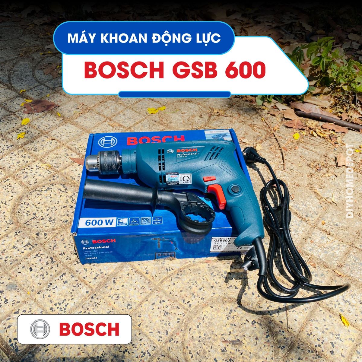 Máy khoan động lực BOSCH GSB 600